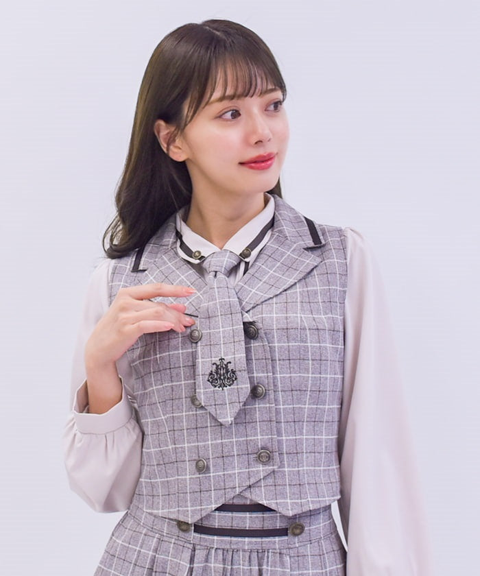 Back Lace-Up Vest – axes femme from JAPAN