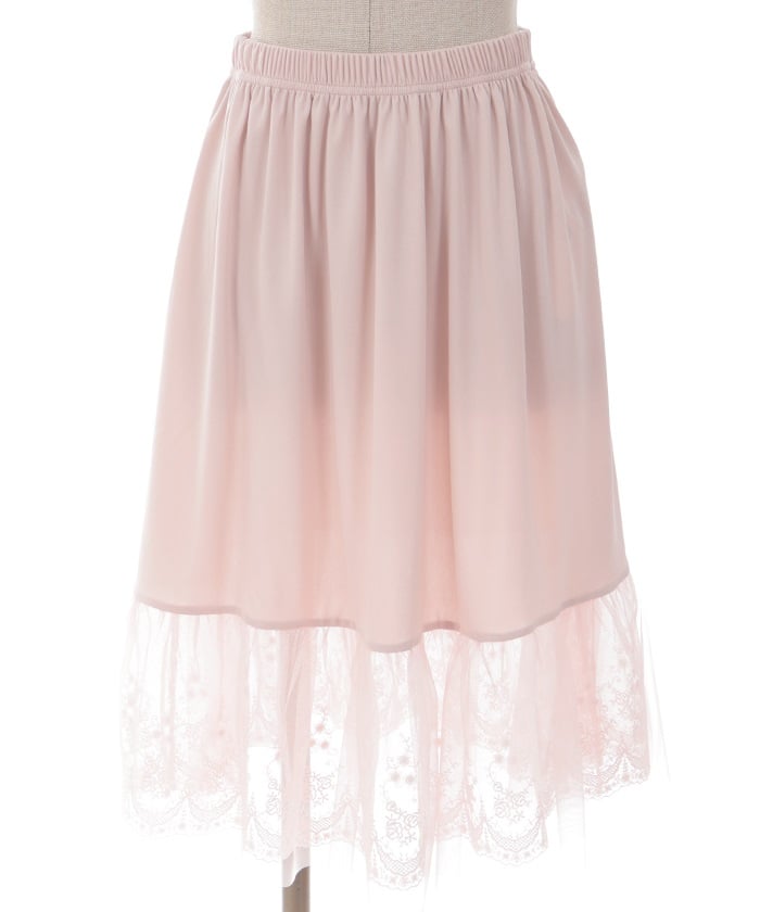 Selectable Length Tulle Lace Petticoat – axes femme from JAPAN