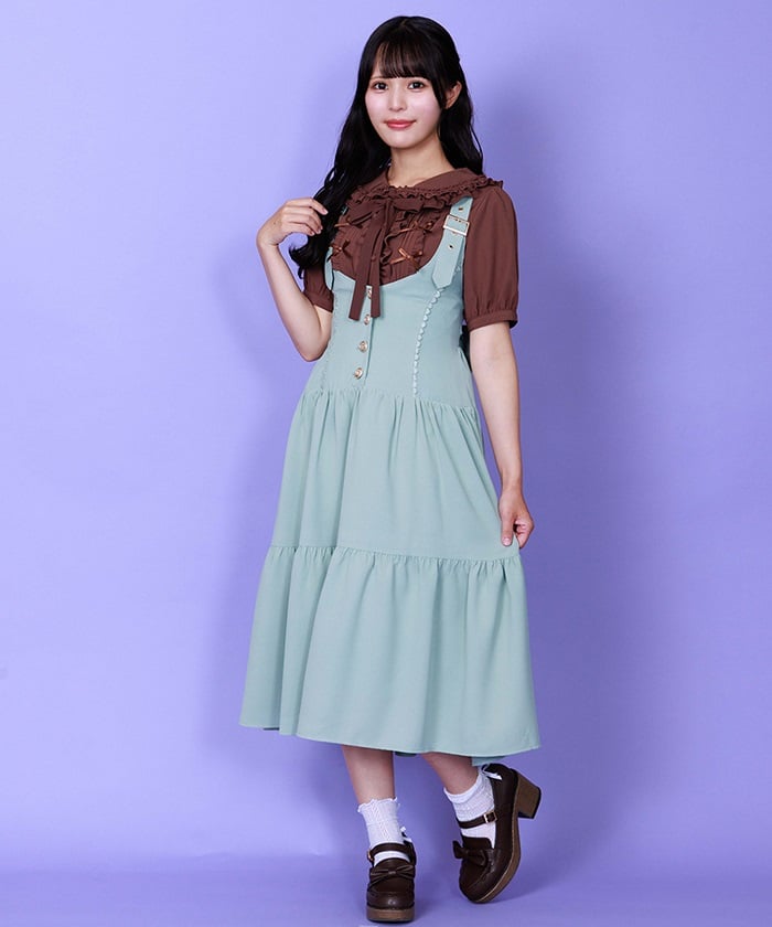 Tiered Jumper Skirt – axes femme from JAPAN