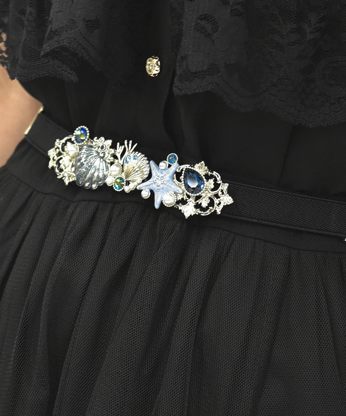 Mystical Shell Thin Belt – axes femme from JAPAN