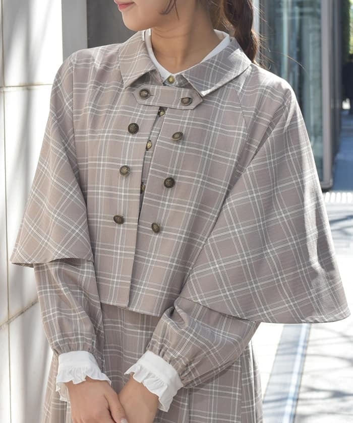 Napoleon Cape Jacket – axes femme from JAPAN