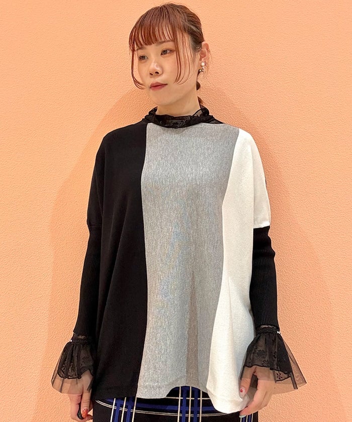 Color Scheme Knit Pullover – axes femme from JAPAN