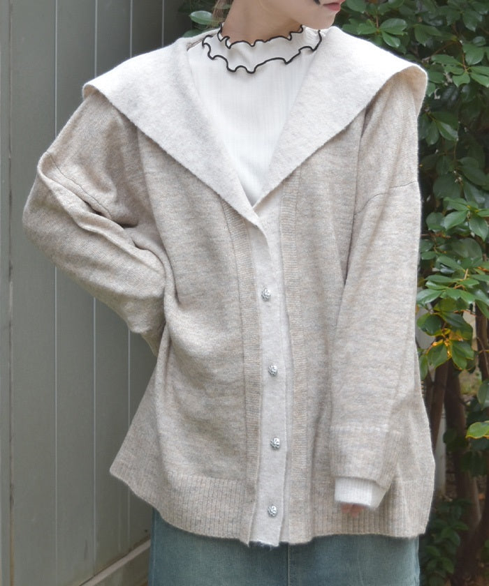 Color Scheme Knit Cardigan – axes femme from JAPAN